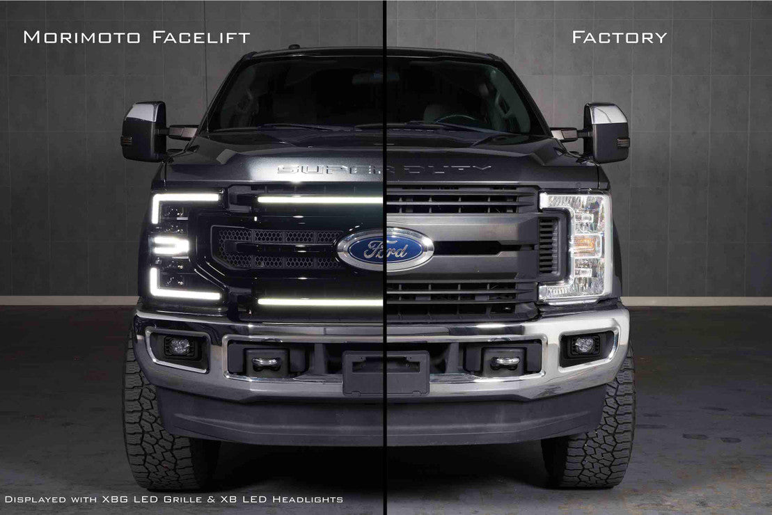 Ford Super Duty Front End Conversion Kit: 17-19 to 20-22 – The Lighting ...